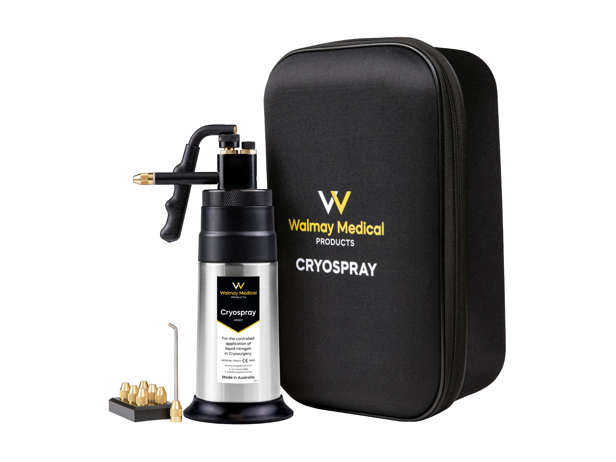 Walmay Nitrospray Liquid Nitrogen Spray with 5 TIPS | LSR Healthcare