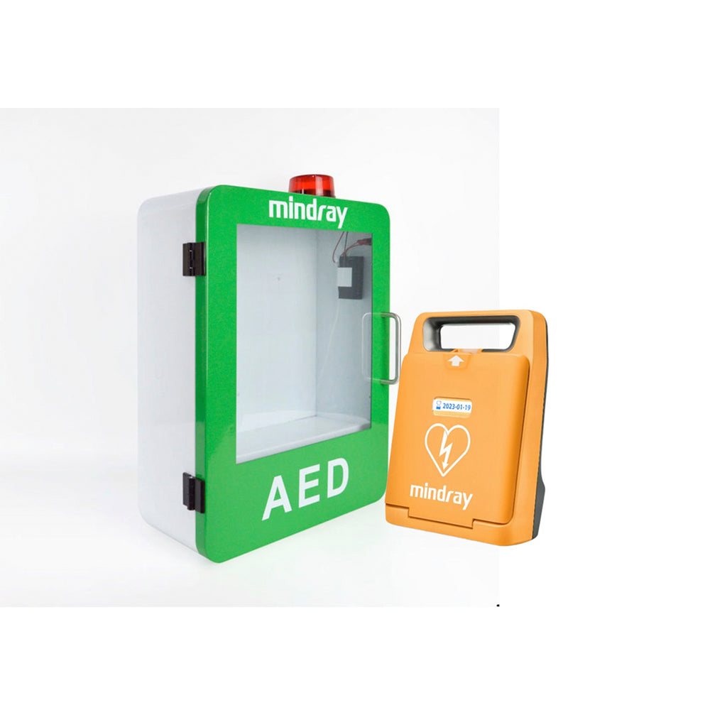 Mindray BeneHeart C1A Public Defibrillator and AED Cabinet Package– LSR ...