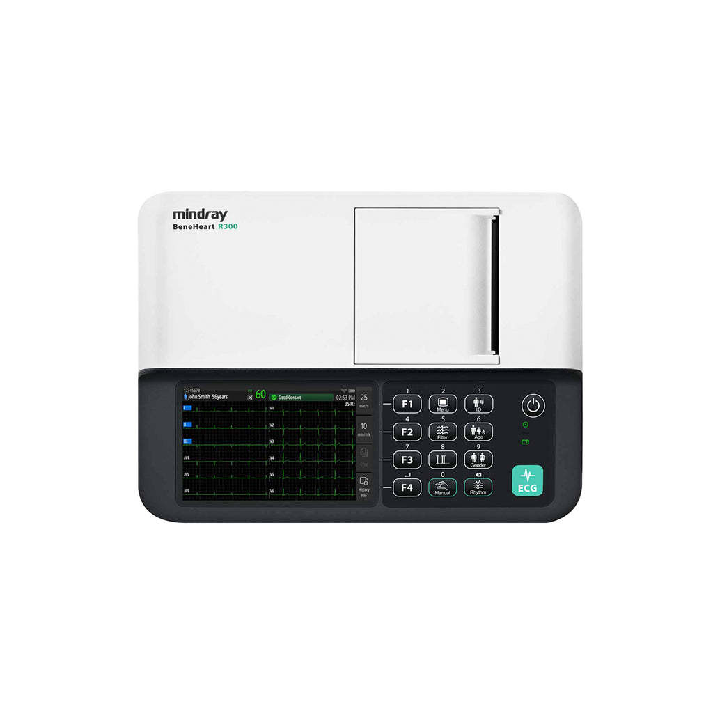 Mindray BeneHeart R300 Portable Electrocardiograph ECG– LSR Healthcare