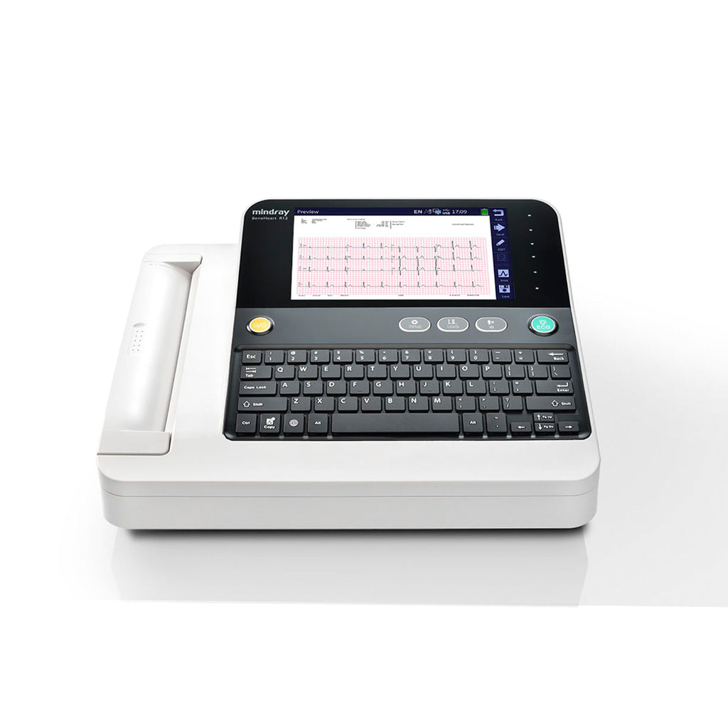 Mindray BeneHeart R12 12-channel Electrocardiograph– LSR Healthcare