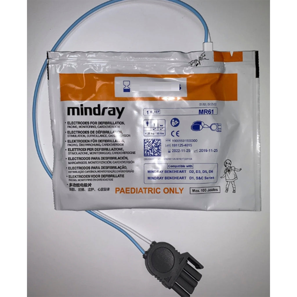 Mindray Defibrillator Electrode Pads MR61 | Mindray Australia– LSR ...